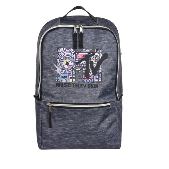 Concept One | Bags | Concept One Mtv Stereo Logo Dark Heather Grey ...